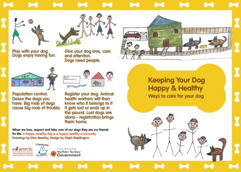 5 Barkly Pamphlets- Keeping Dogs Healthy - AMRRIC