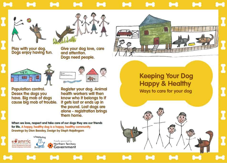 5 Barkly Pamphlets- Keeping Dogs Healthy - AMRRIC